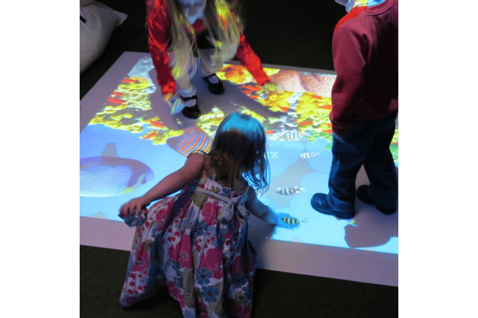 Fixed Interactive Floor System | Sensory Projector