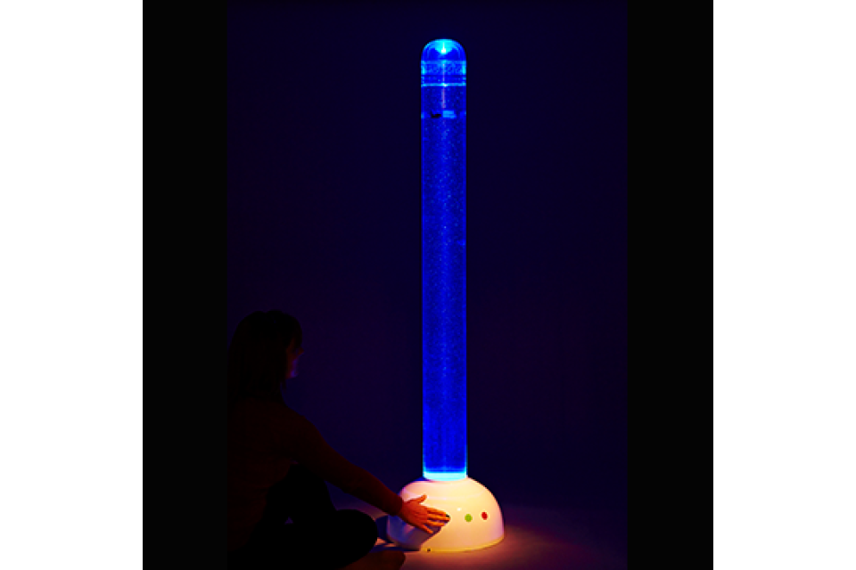 Touch Sensitive LED Sensory Bubble Tube | Experia UK